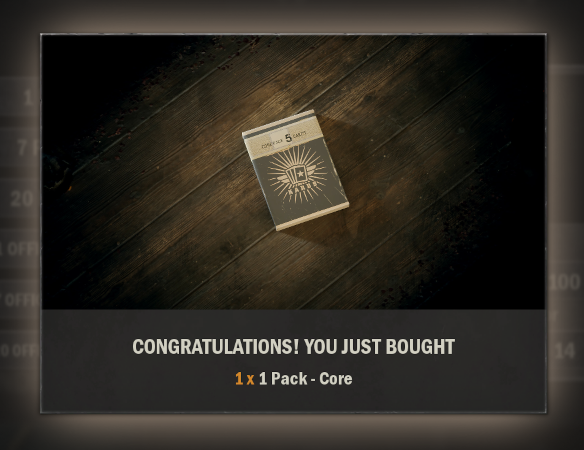 Shop: Purchasing card packs with Gold – Kards Support