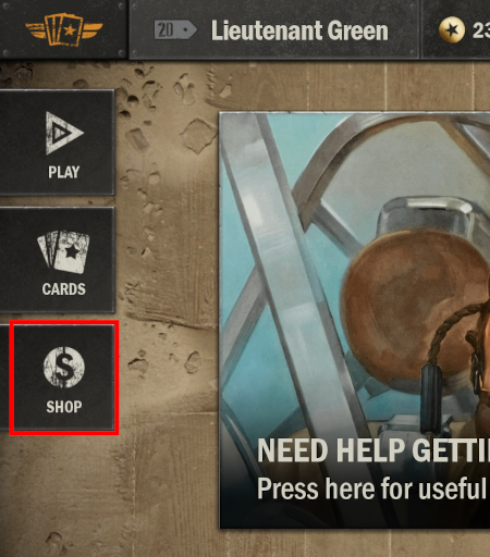 Shop: Purchasing card packs with Gold – Kards Support